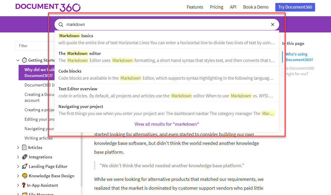 How Document360 can help improve Remote Work & Internal Collaboration