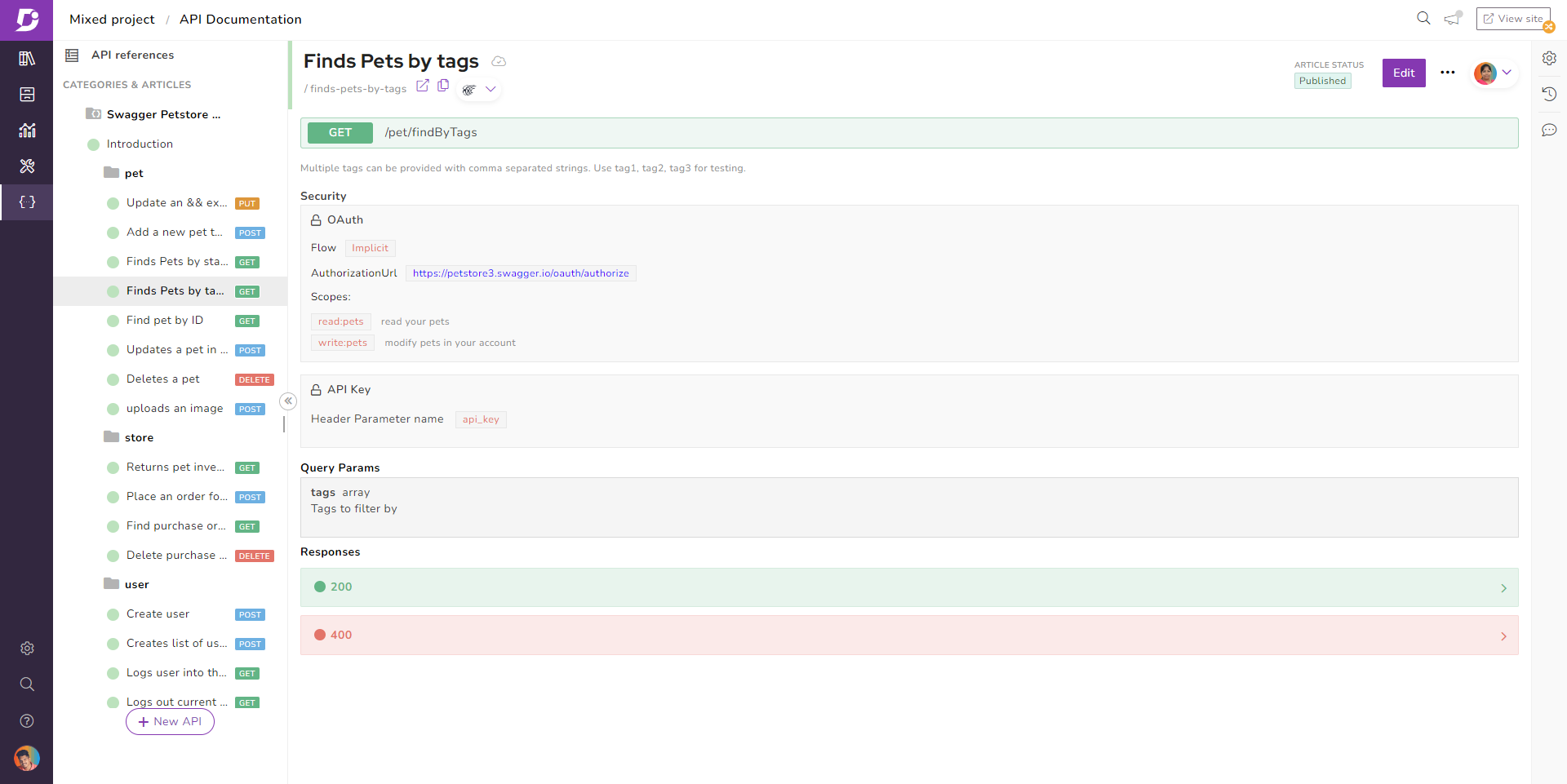How To Write API Documentation With Examples