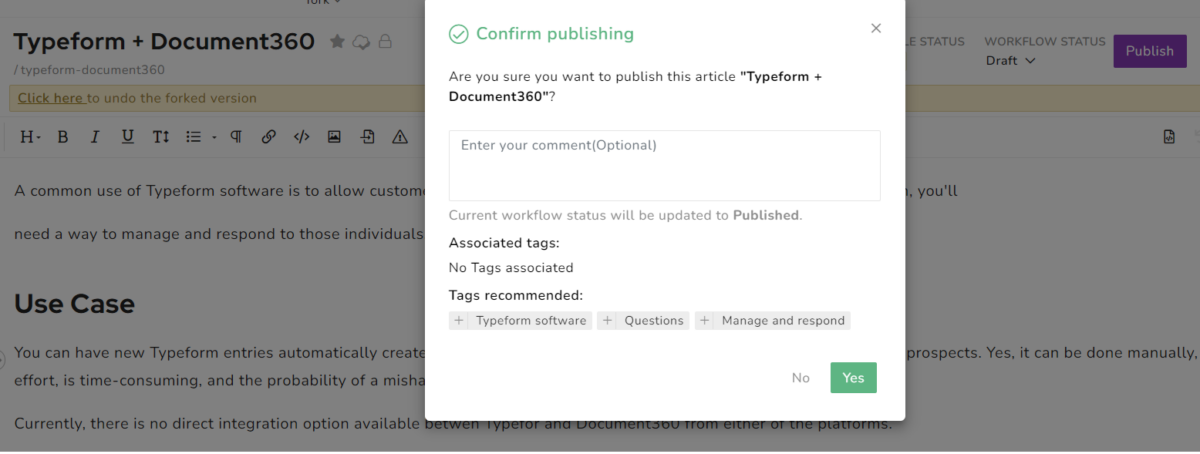 AI Tag Recommender: Quick and easy way of labelling articles