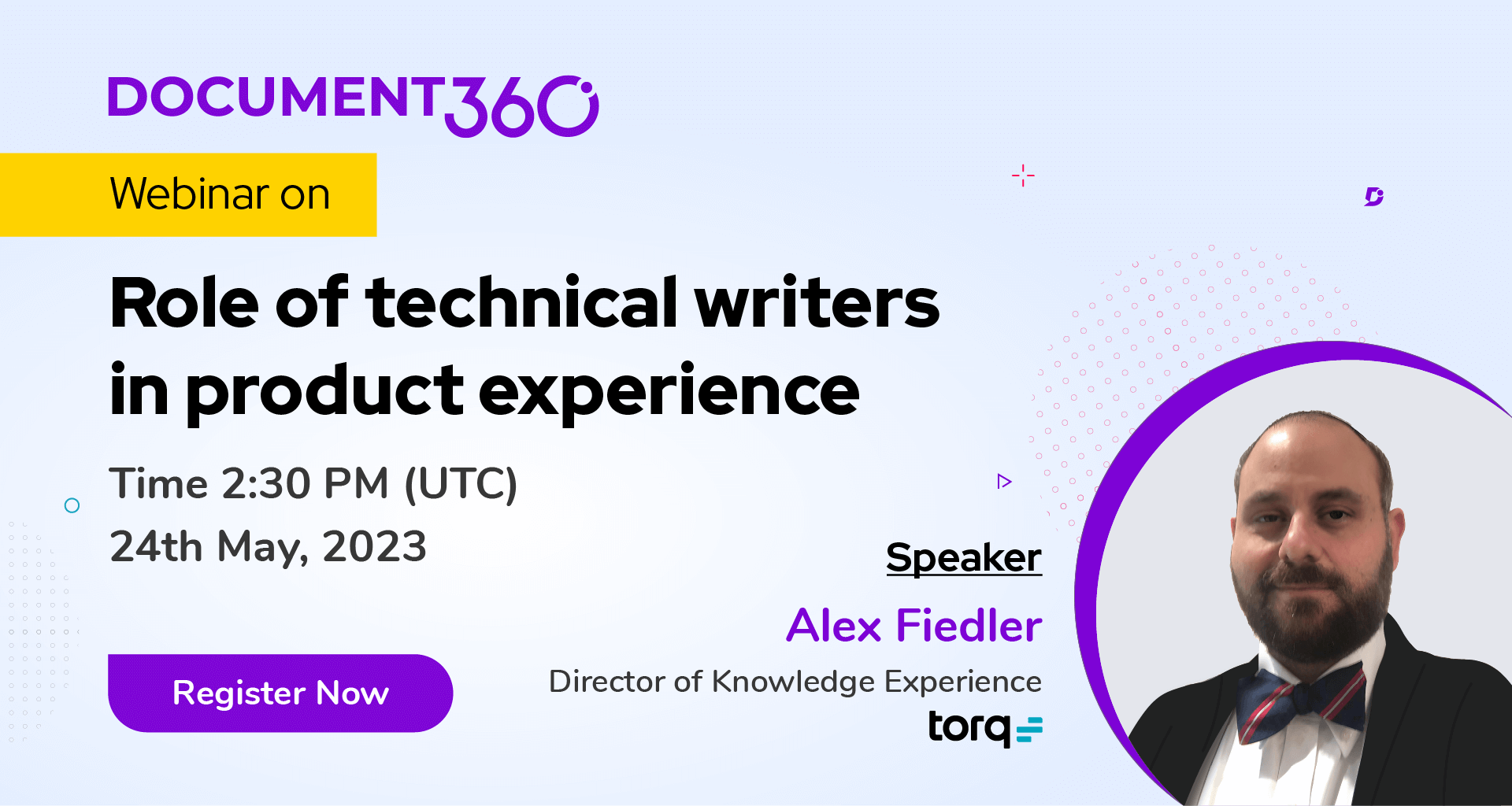 Webinar - Role of technical writers in product experience