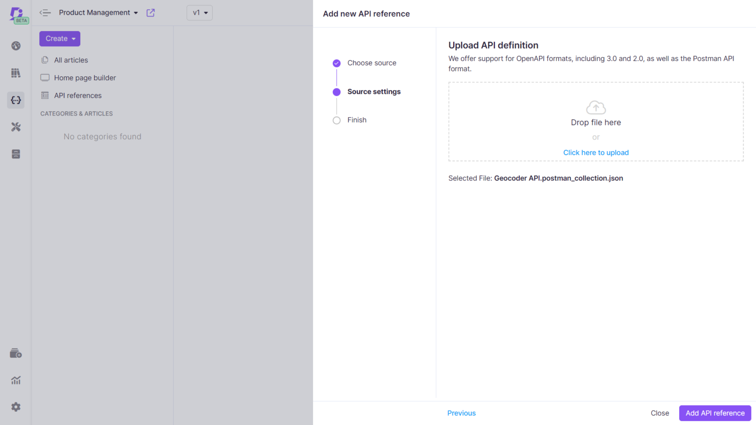Integration of Postman Collections with Document360's API Documentation