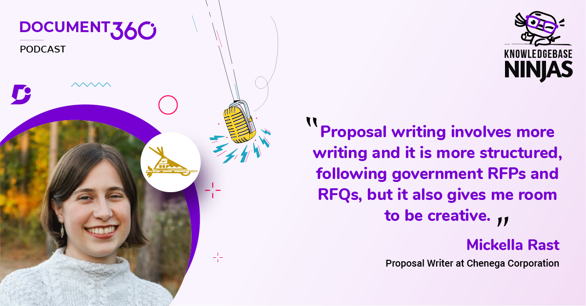 Proposal Writing (RFPs): Steps and Challenges with Mickella Rast, Chenega Proposal Writing (RFPs): Steps and Challenges with Mickella Rast, Chenega