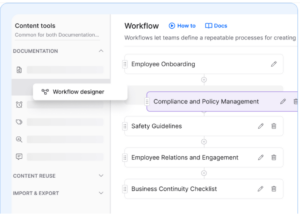 Streamline Policy & Procedure Documentation with Document360