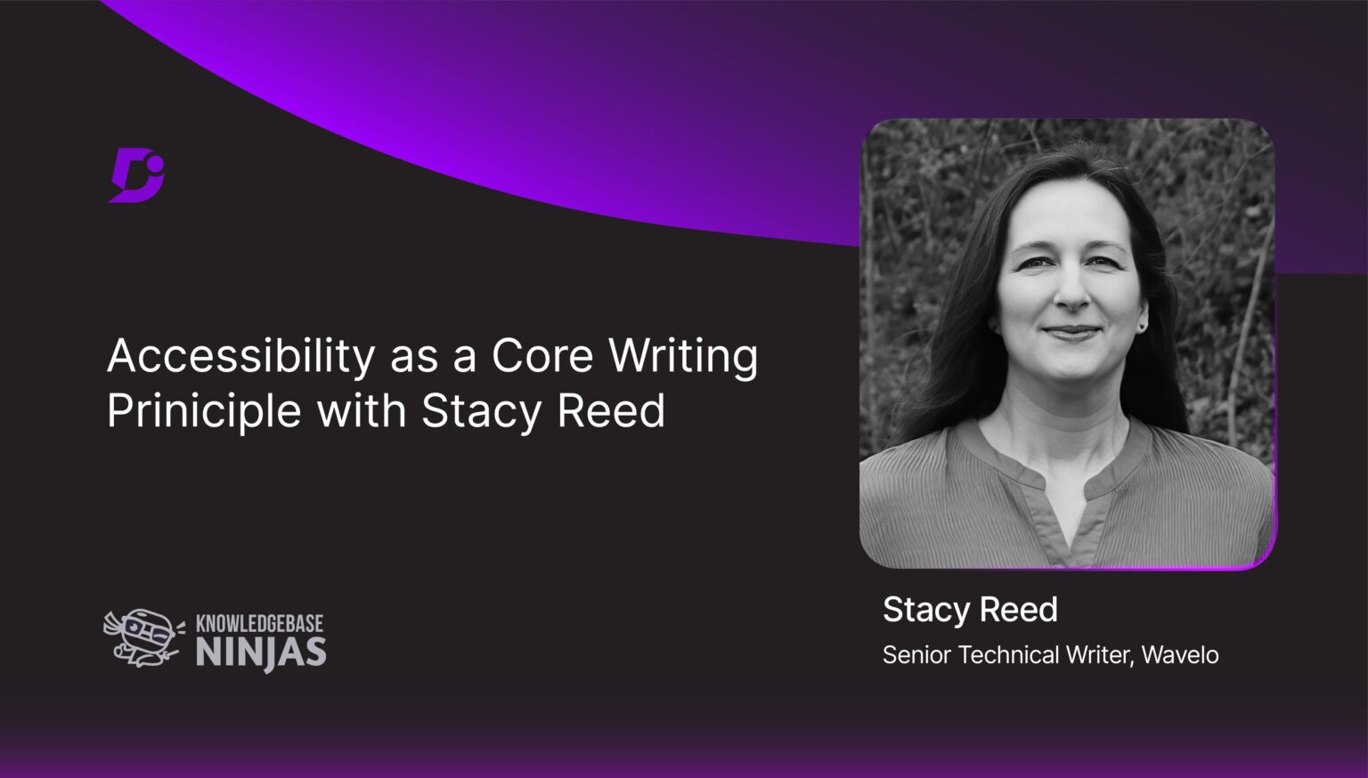 Accessibility as a Core Writing Principle with Stacy Reed, Wavelo
